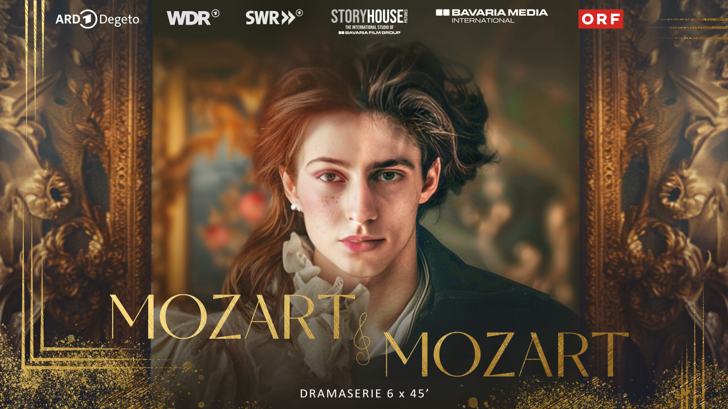 Laut und wild: Maria Anna und Wolfgang Amadeus sind "Mozart/Mozart" | Bavaria Film GmbH